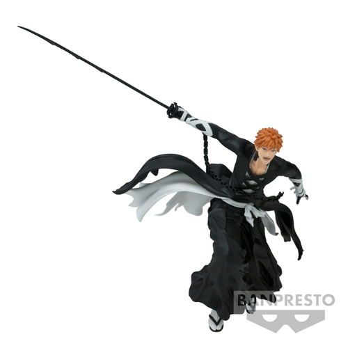 Bleach: Ichigo Kuro Vibration Stars Figure | Akiba House