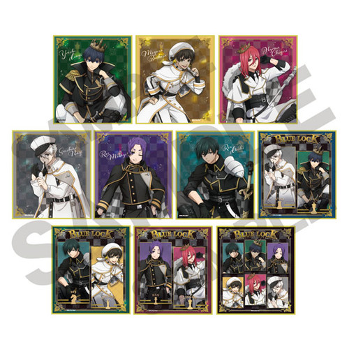 Blue Lock Trading Mini Shikishi Chess 10 Blind Bag | Akiba House