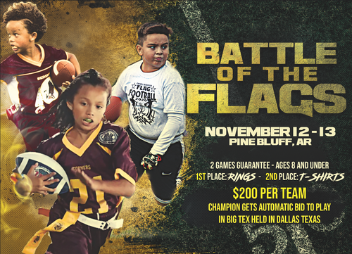 Flag Football Flyer | Gifted Images LLC