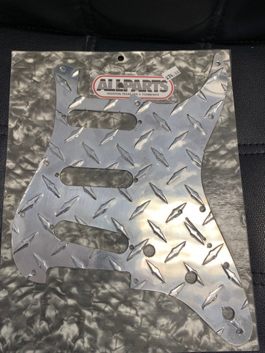 All Parts Diamond Plate Strat Pickguard | Cardinal Music Co.