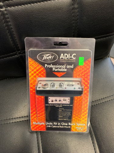 Peavey ADI-C active direct box with comp and gate | Cardinal Music Co.