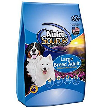 NutriSource Large Breed Adult Chicken & Rice Dog Food | merlinspetshop