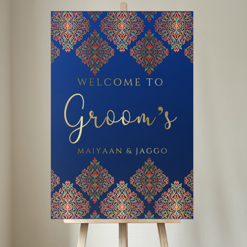 Jago/Maiyaan Welcome Sign | DESIGNR