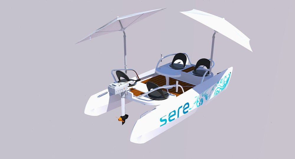 A NEW MINI ELECTRIC BOAT-SERE- and another Good Go in production, and ...