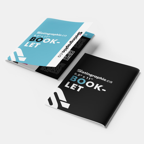 80lb Silk Text Booklet (8.5" x 11") | Satin Graphic