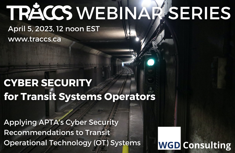 Cyber Security for Transit Systems Operators | TRACCS