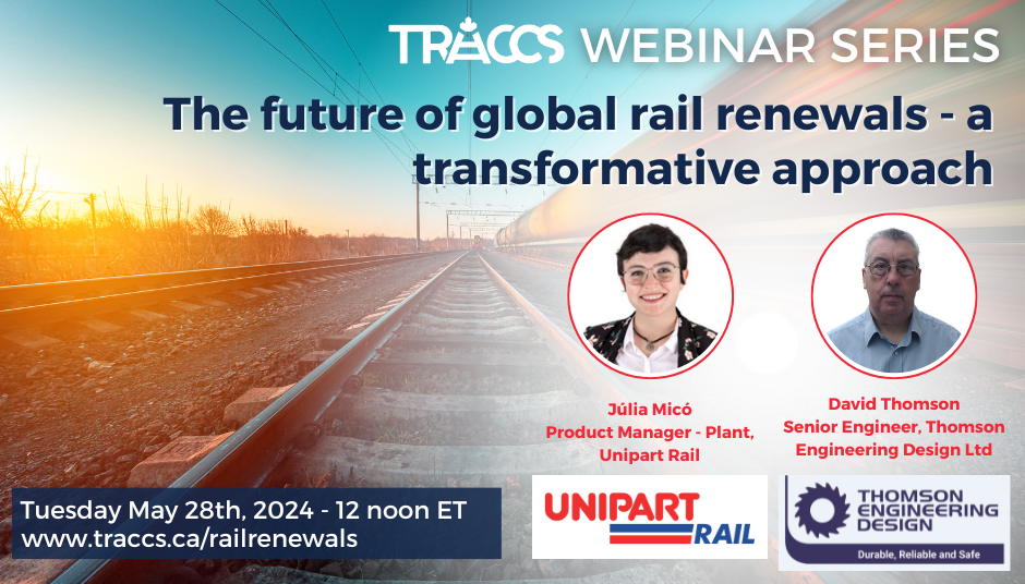 The future of global rail renewals - a transformative approach | TRACCS