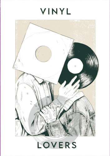 Vinyl Lovers Art Print