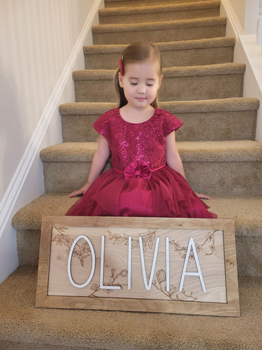 Nursery Name Board | LyfeMade Designs