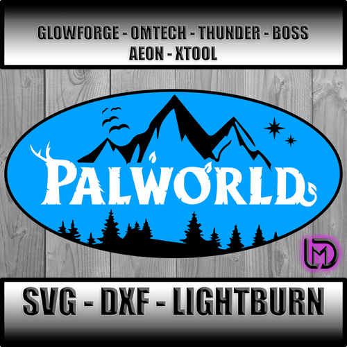 Palworld Logo (Digital) | LyfeMade Designs