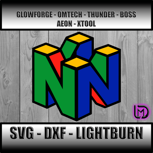 N64 Logo (Digital) | LyfeMade Designs