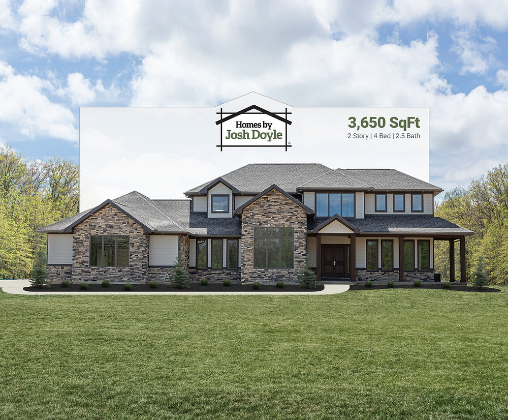3,650 SqFt Custom 2-Story