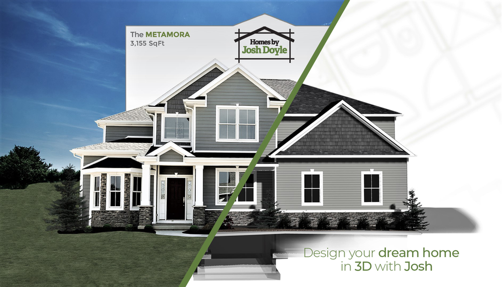 Same Layout, Two different Houses.