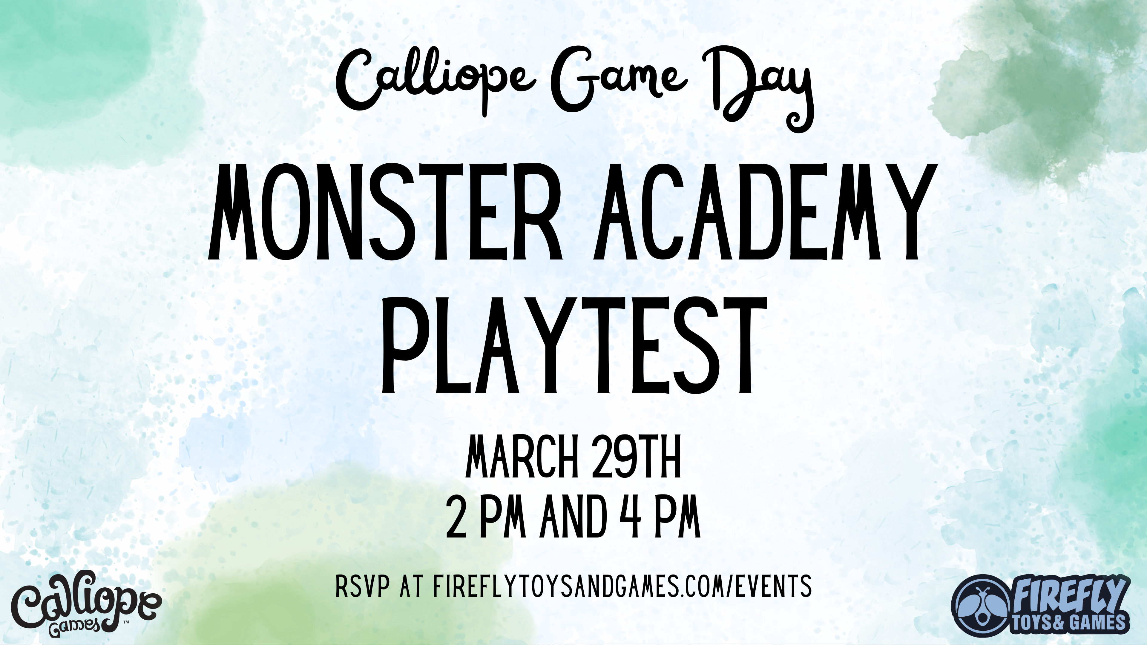 Monster Academy Playtest #2 with Calliope Games | FireflyToysAndGames