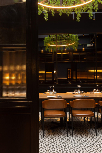 Claude's - Modern European Restaurant Design | Muzo Interior Design