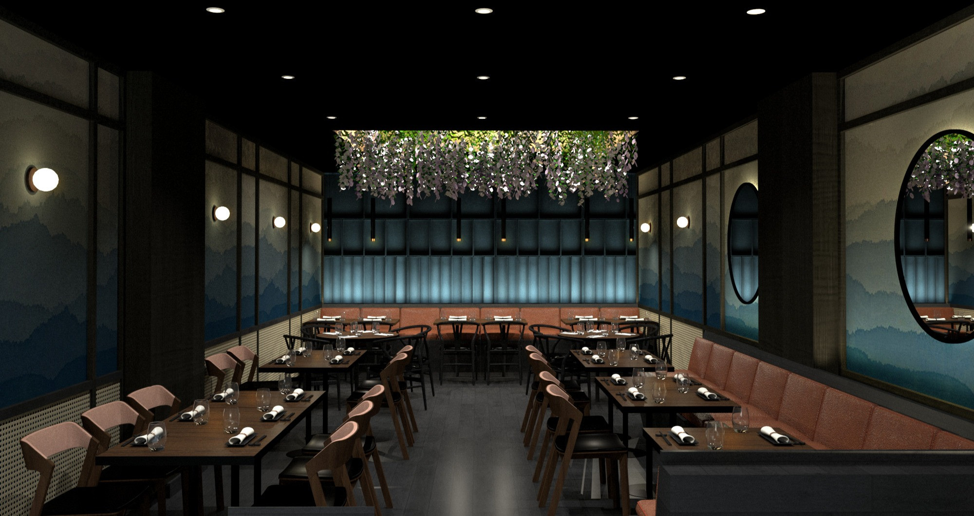 Japanese Restaurant Concept Design | Muzo Design