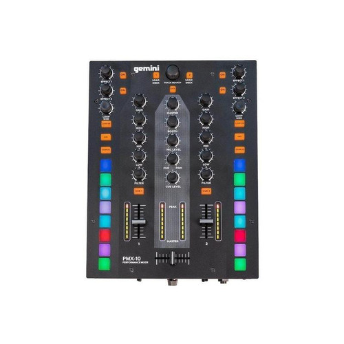 gemini PMX-10 2 Ch Digital Mixer +MIDI/Audio Interface 16 RGB Pads | AV ...