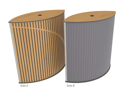 Vicoustic VicTotem UltraVMT Extra Module Acoustic Grey22a+Natural Oak ...