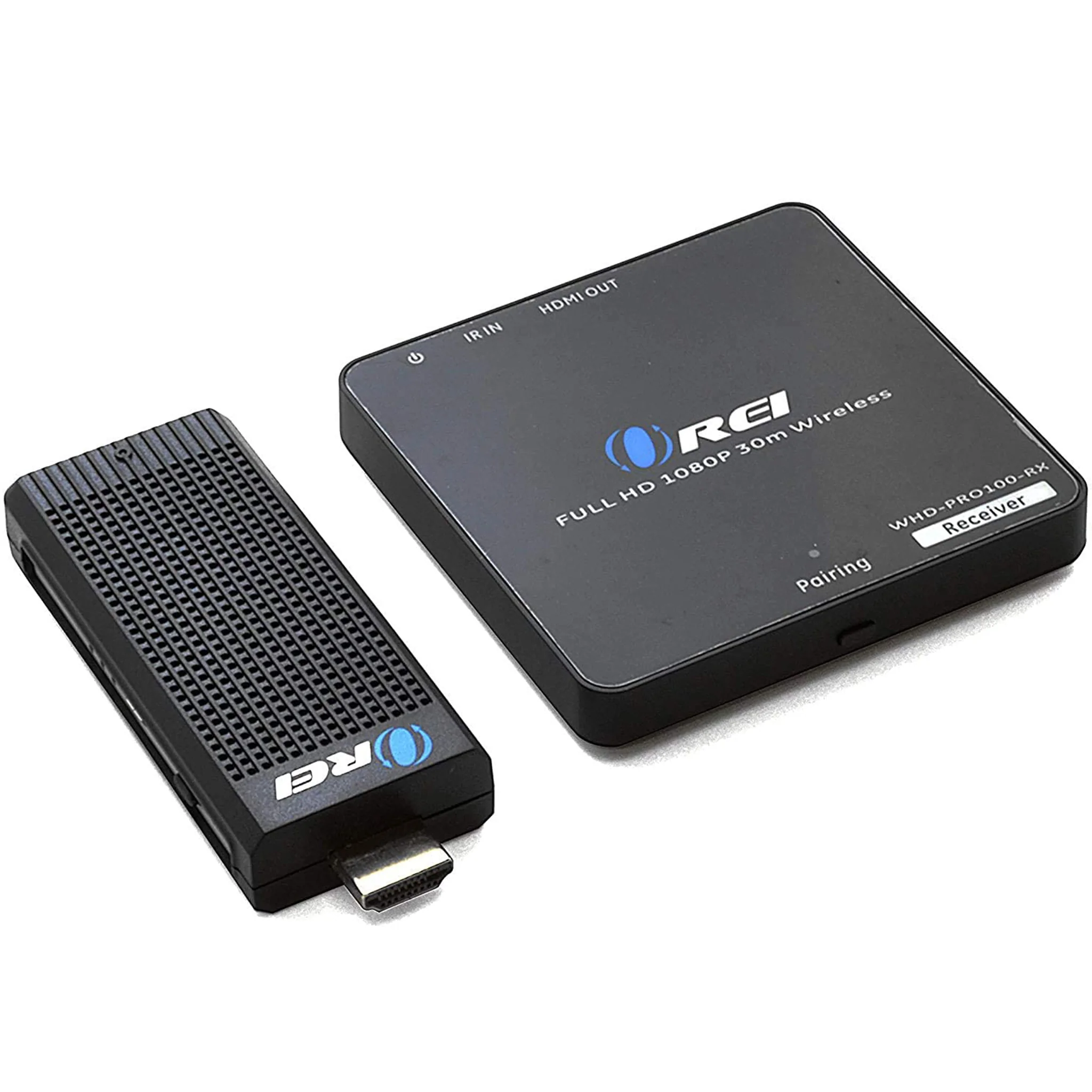OREI WHD-PRO100-K Wireless HDMI Extender Transmitter Dongle+Receiver ...