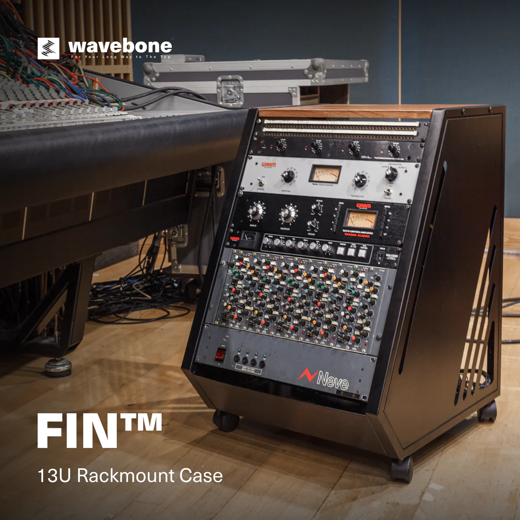 Wavebone FIN™ Rackmount Case Wood 13U Rack Space | AV Caribbean | https ...