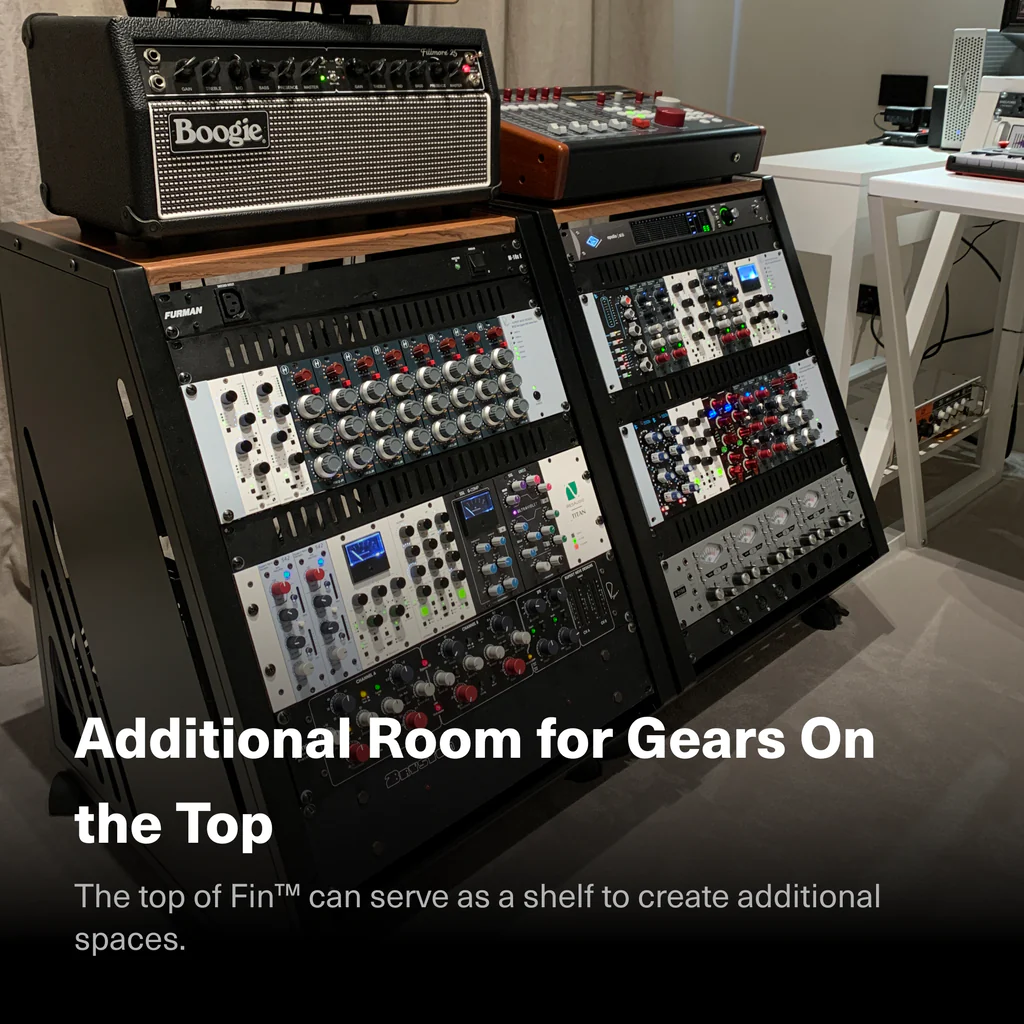 Wavebone FIN™ Rackmount Case Wood 13U Rack Space | AV Caribbean | https ...