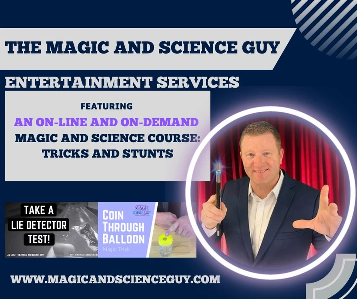 Jim Lenz The Magic and Science Guy's online courses