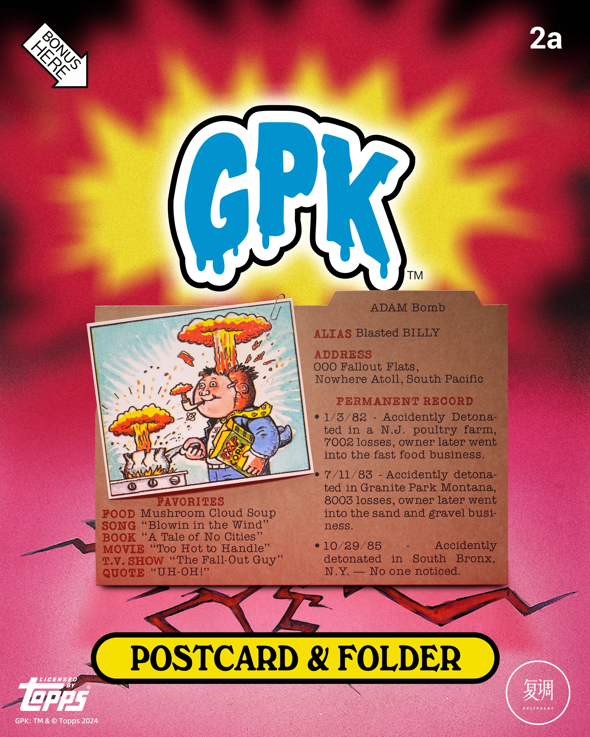 Maestro Series | GPK Adam Bomb | Polyphony Store