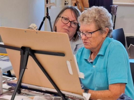 Workshop Report: Maxine Thompson | News | Pastel Society of Australia