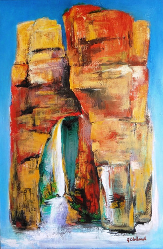 "Sunlight in the Gorge" GLENISE CLELLAND | artwestgallery