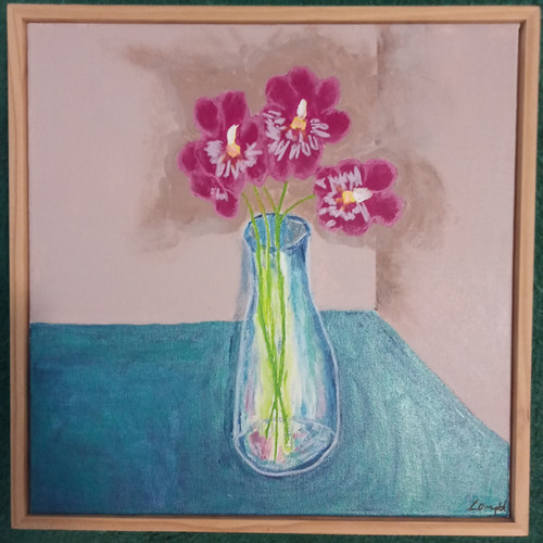 Pink Orchid by Lesley Bright | artwestgallery