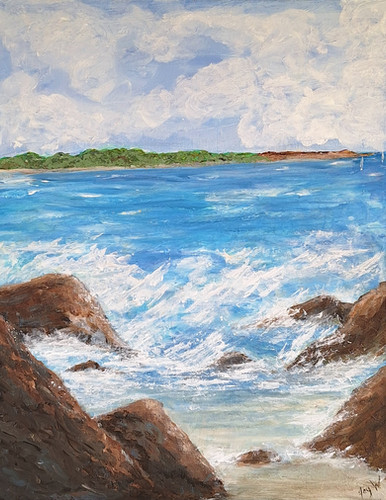 Fay Wells Restless Sea | artwestgallery