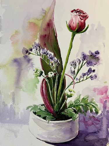 Kyra Yu flower arrangement | artwestgallery