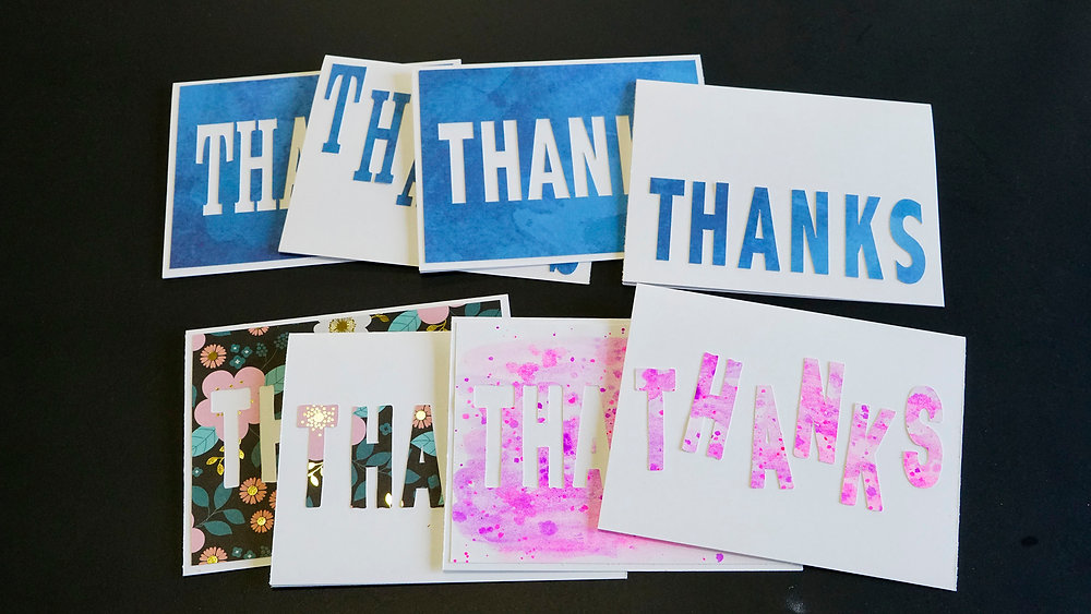 Thank You Cards - With Freebie!