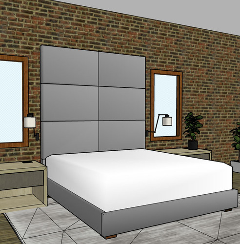 The 94"H PANEL Headboard | beds-and-headboards