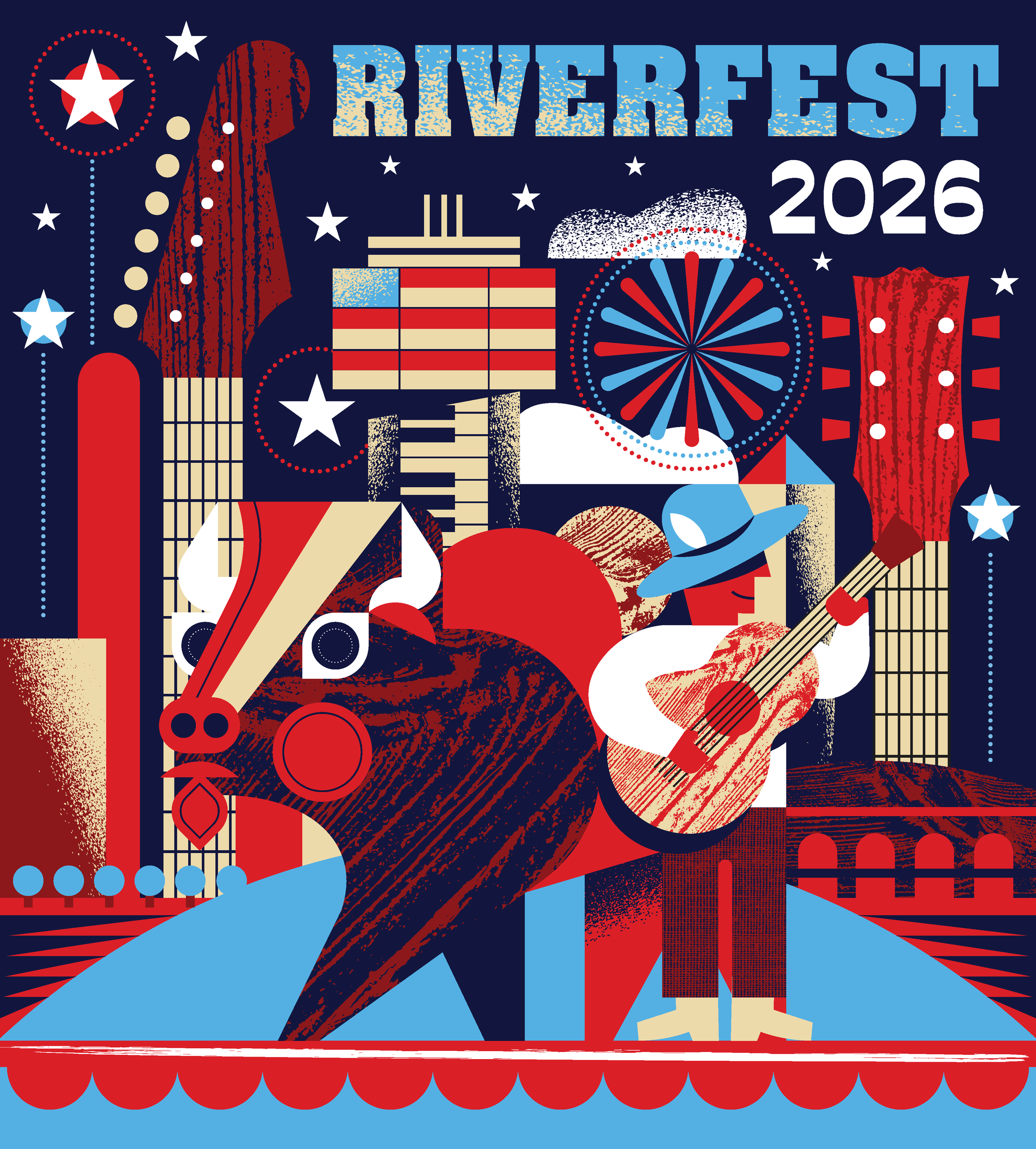 Se presentó el póster oficial del Riverfest 2026