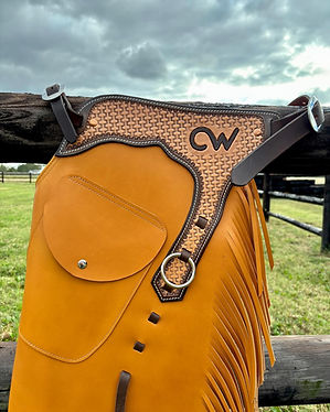 Custom Made Chaps | Feather Leather Co.