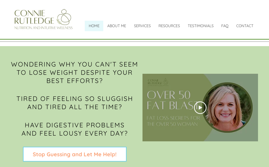 Connie Rutledge, Functional Diagnostic Nutritionist | RESOURCES