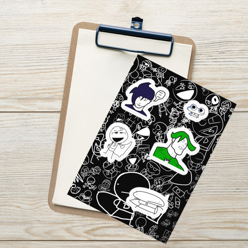 Dood Sticker Sheet Vol 1 | Doodflix