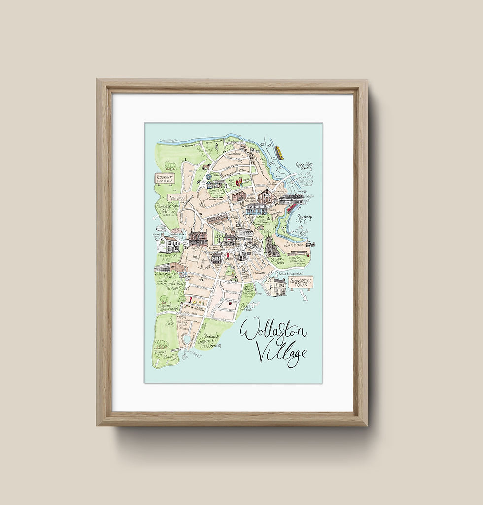 Wollaston Village Map | stacyhammond