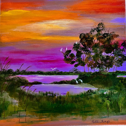 Fiery Sunset by Patti Thorp | SHM