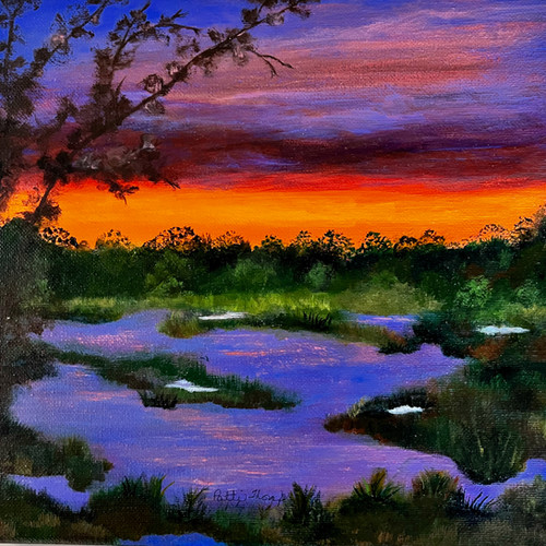 Sunset on the Haywaters by Patti Thorp | SHM