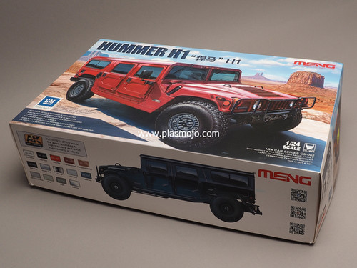 Meng 1/24 Hummer H1 (#CS-002) w/ Upgrade Kit (#SPS-033) | Plasmojo ...