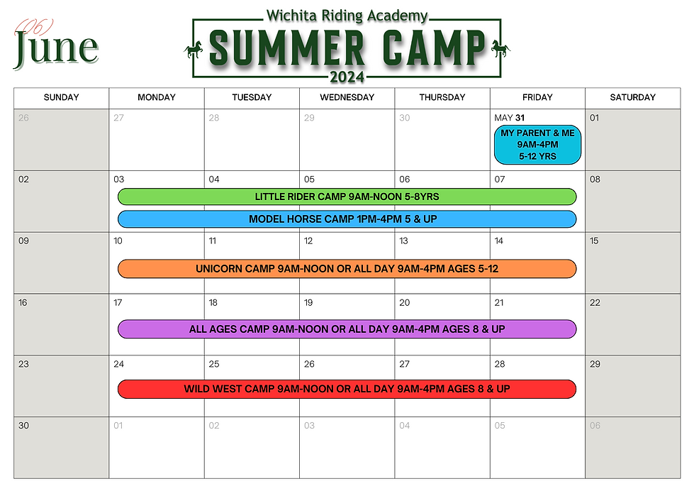 Summer Camp! | Wichita Riding Academy