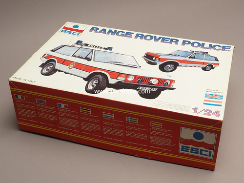 ESCI 1/24 Range Rover Police (#3039) | Plasmojo Scale Model
