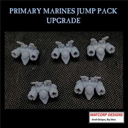 Primary Marines jump pack | WatcorpDesigns