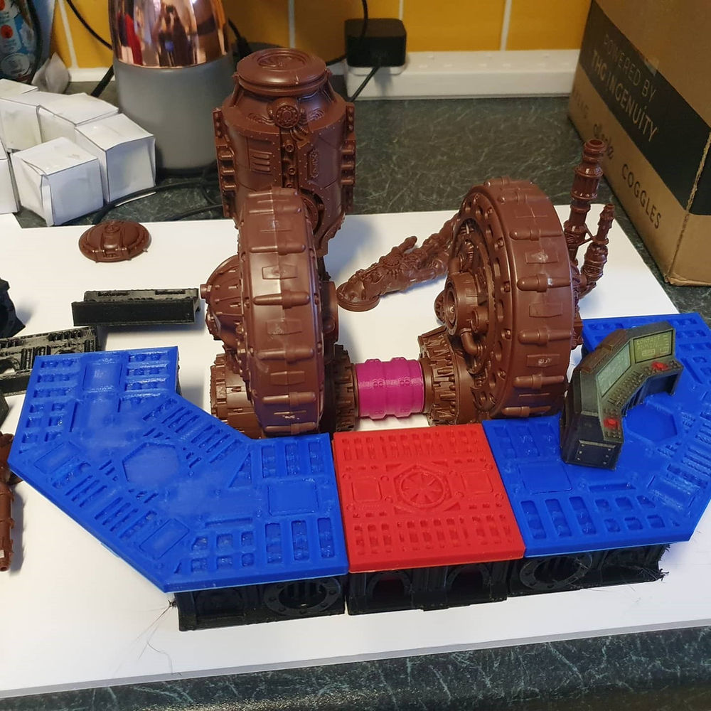 Warhammer 40k Generator Terrain Piece pt1