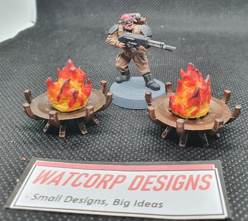 Burning Brazier | WatcorpDesigns