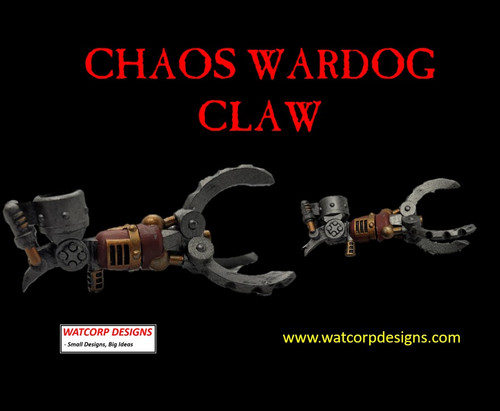 Chaos Wardog Claw STL | WatcorpDesigns