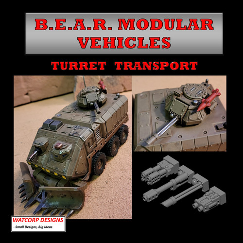 Turret APC B.E.A.R. Modular Vehicle | WatcorpDesigns