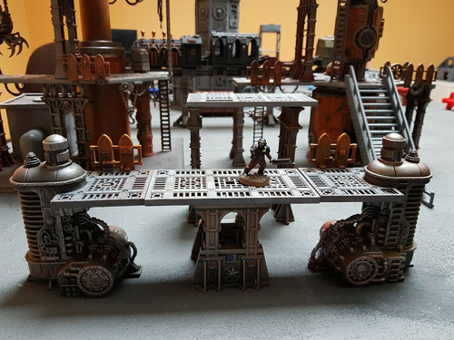 Industrial Wargaming Platform Legs - 72mm | WatcorpDesigns